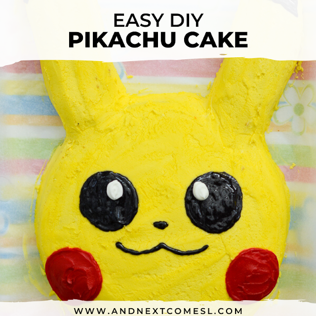 Easy Pikachu Cake Tutorial | And Next Comes L - Hyperlexia Resources