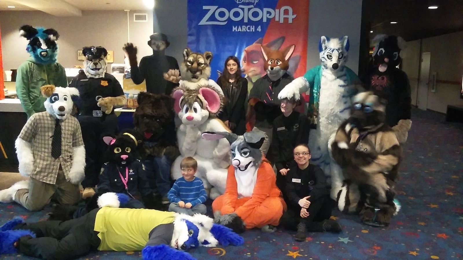 Modeling in the Rain: "Zootopia" A Furry Family Fun Time