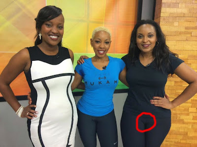 HEHEHEE NTV'S SHEILA MWANYIGHA IS QUITE SOMETHING DOWN THERE.....SHE ...