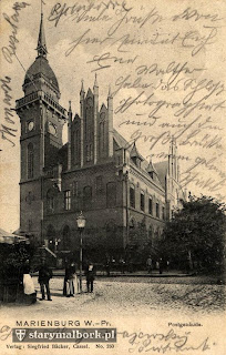 Stary Malbork: Poczta - wczoraj i dziś