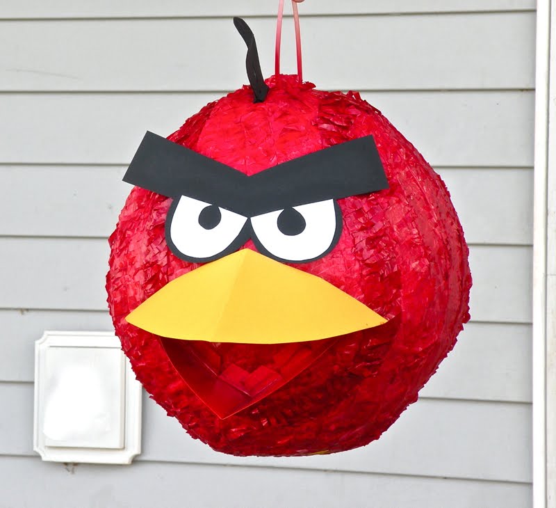 Much Ado About Nothing: ~Crafting Emergencies! Angry Birds Pinata~