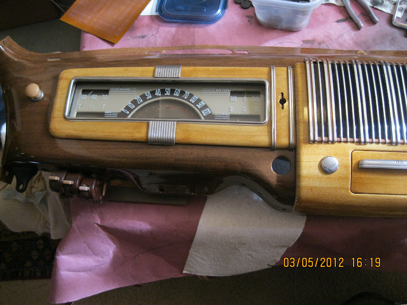 My 1940 Chevy Master Deluxe: Dash