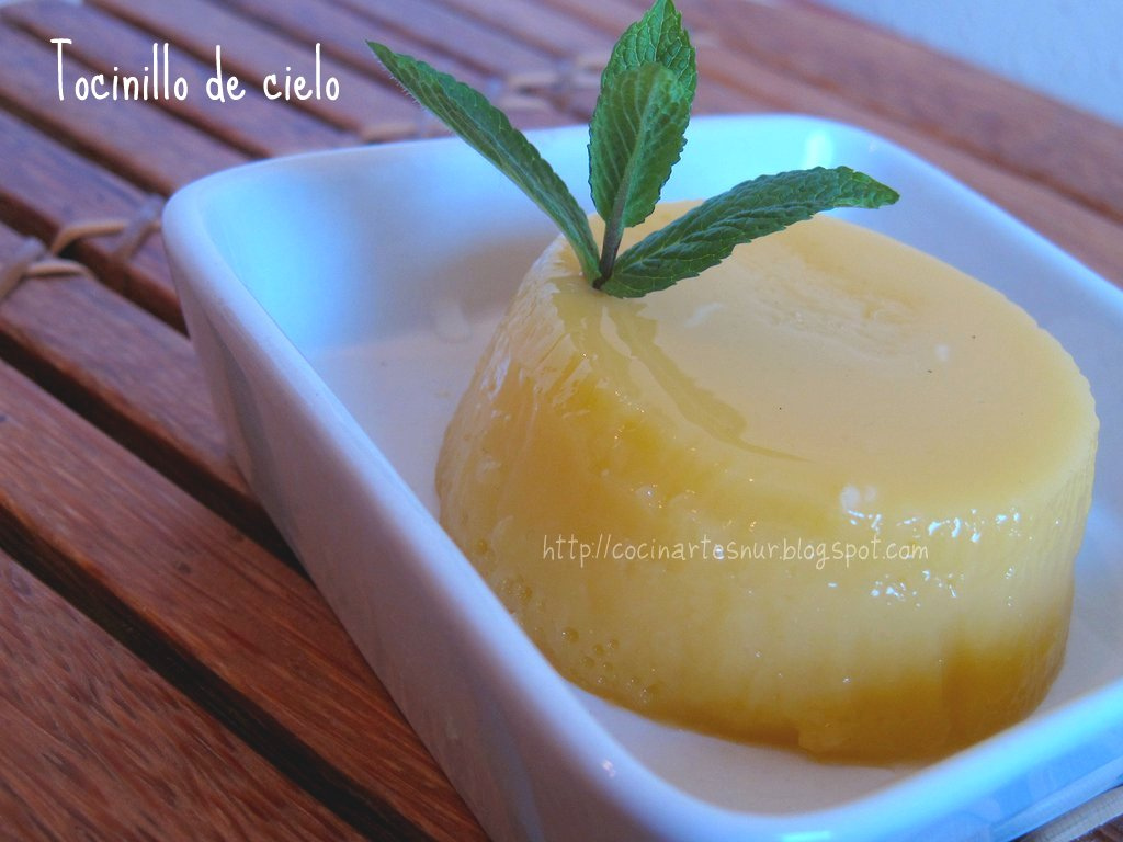 CocinArte: Tocinillo de cielo