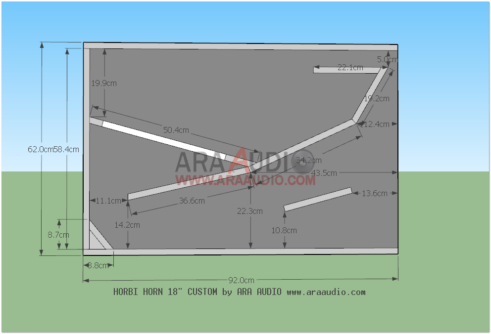 Ukuran Box Cla 18 Single / Ukuran Dan Skema Box Speaker Planar Horn 18 ...