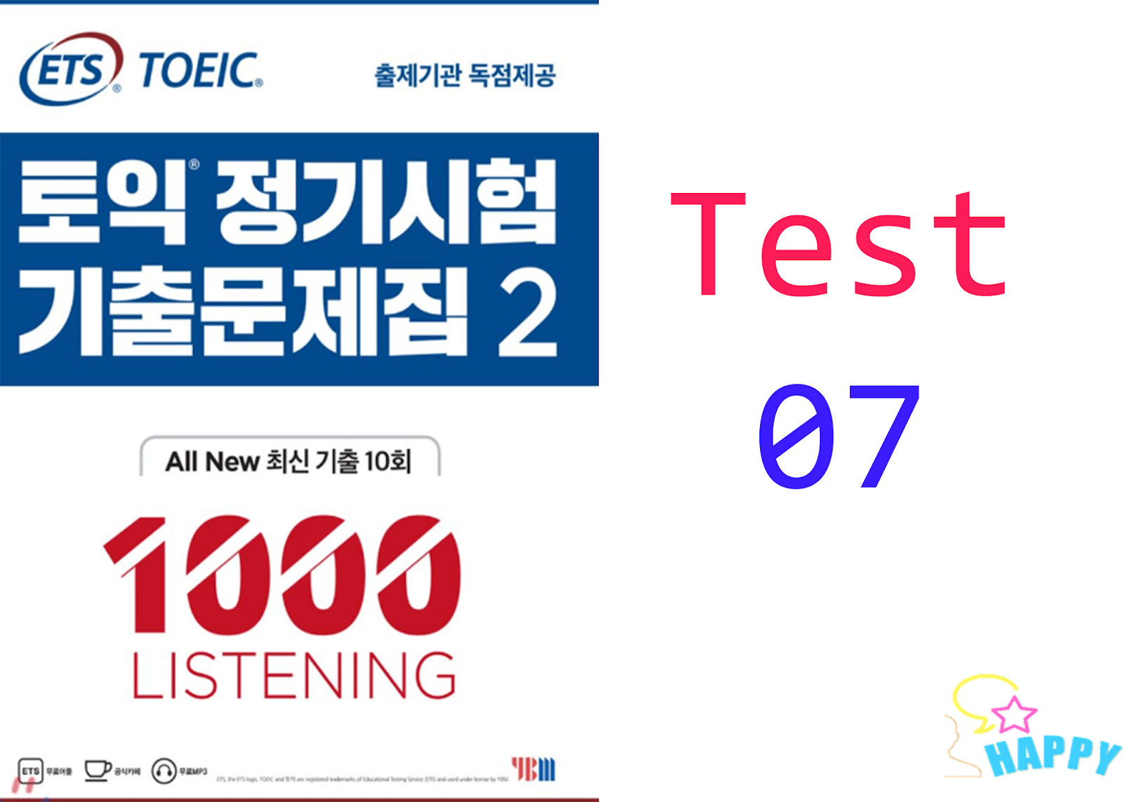 Listening ETS TOEIC Regular Test 1000 Volume 2 - Test 07 - Chia sẻ kiến ...
