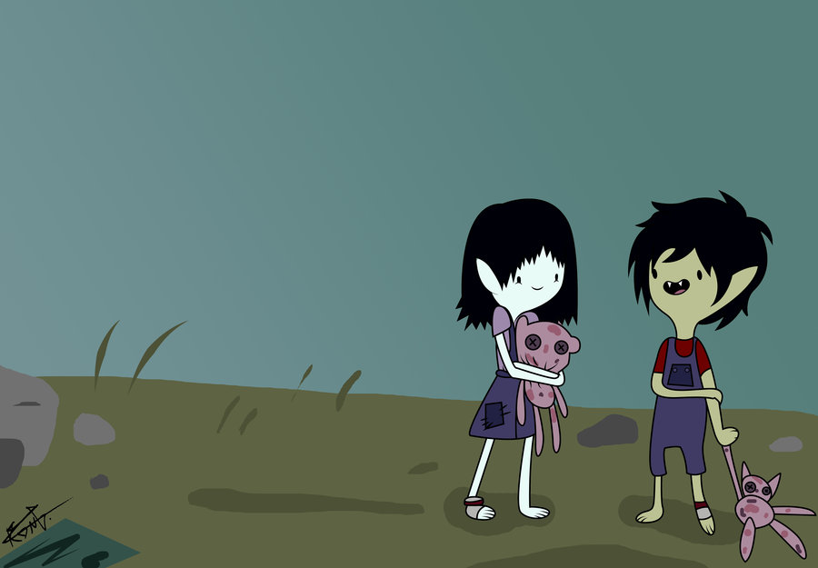 HORA DE AVENTURAS: MARCELINE Y HAMBO :)