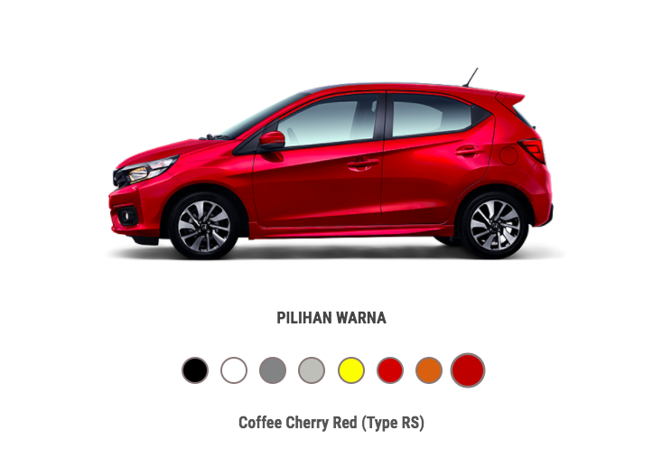 Warna Honda Brio RS CVT 2019 Terbaru - Custom Feast
