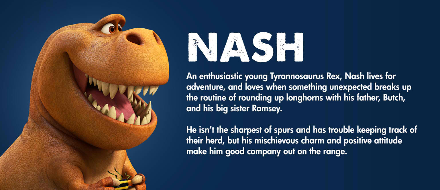 ohmski: Who's who in THE GOOD DINOSAUR?