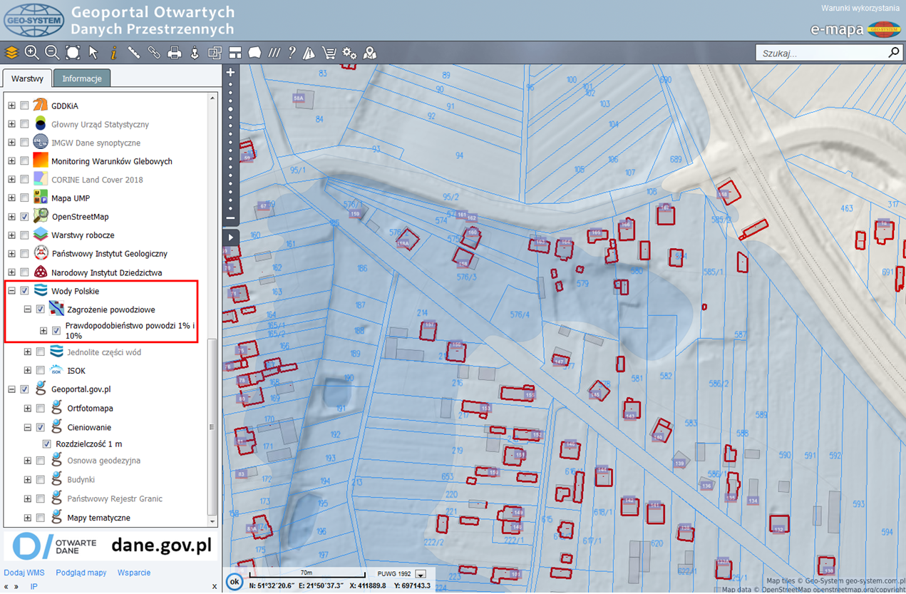 Geo-System Sp. z o.o.: Dokładny Numeryczny Model Terenu w portalach ...