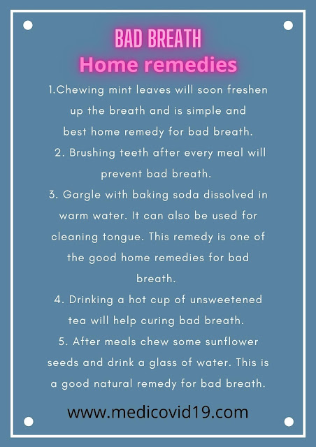 30+ natural home remedies that helps you avoid Bad Breath issues