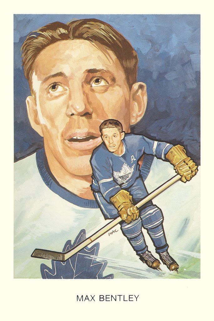 Vintage Leafs: Max Bentley Card