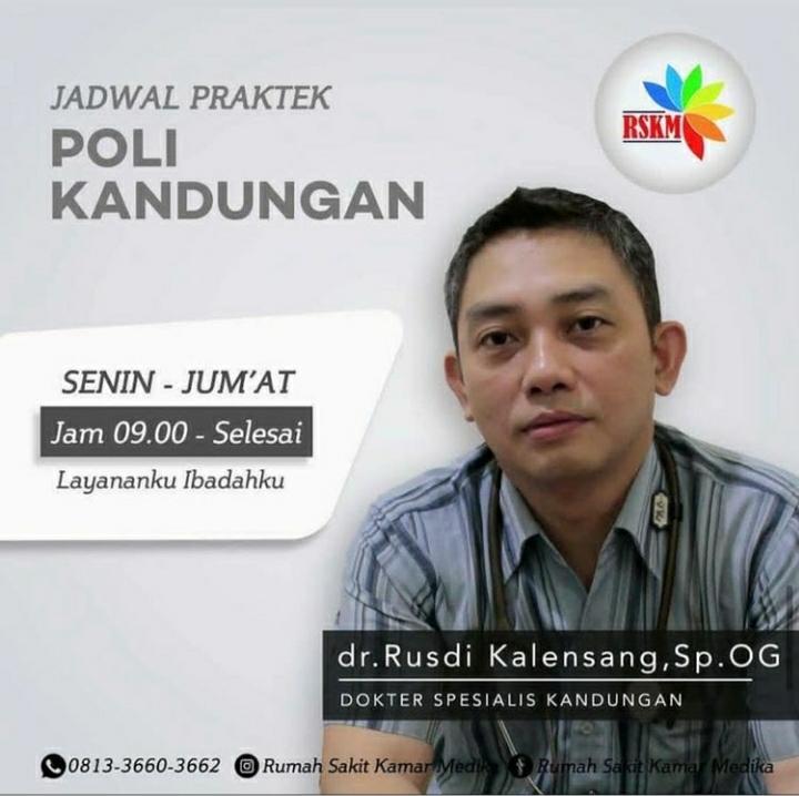 Jadwal Praktik Dokter RS Kamar Medika Jadwal Praktik Dokter RS Kamar Medika