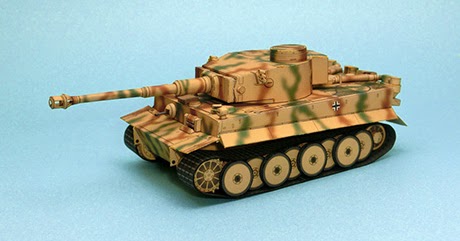 Tiger I Tank Paper Model | Paperized Crafts