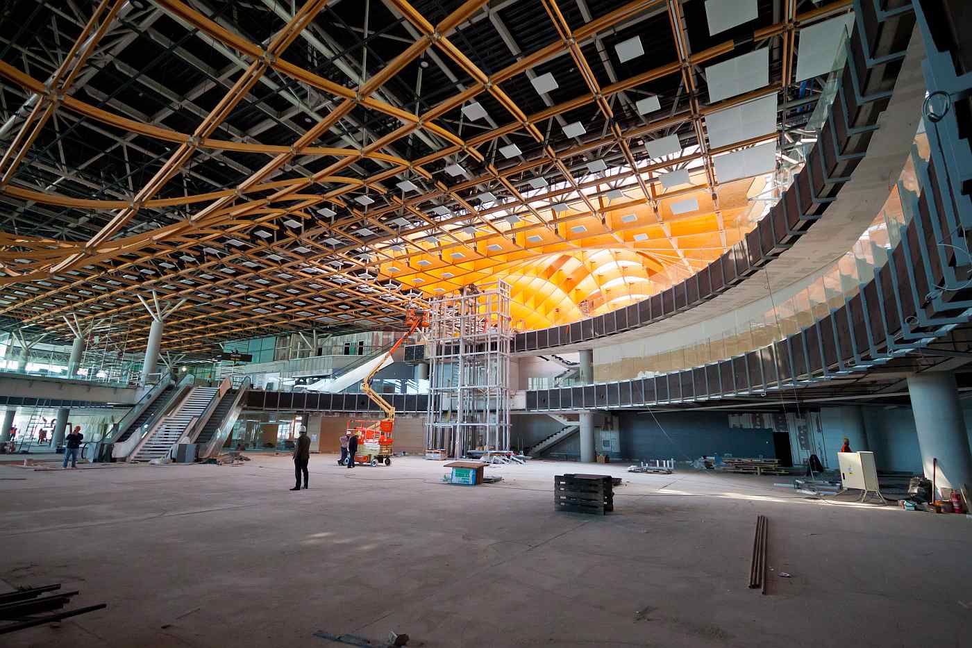 PHOTOS: Split terminal project enters final phase