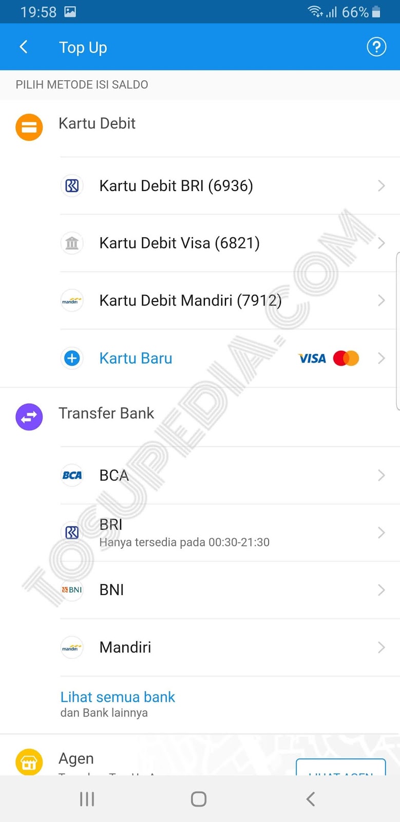 Cara Isi Saldo Aplikasi DANA Menggunakan Transfer Bank (BCA Mobile)