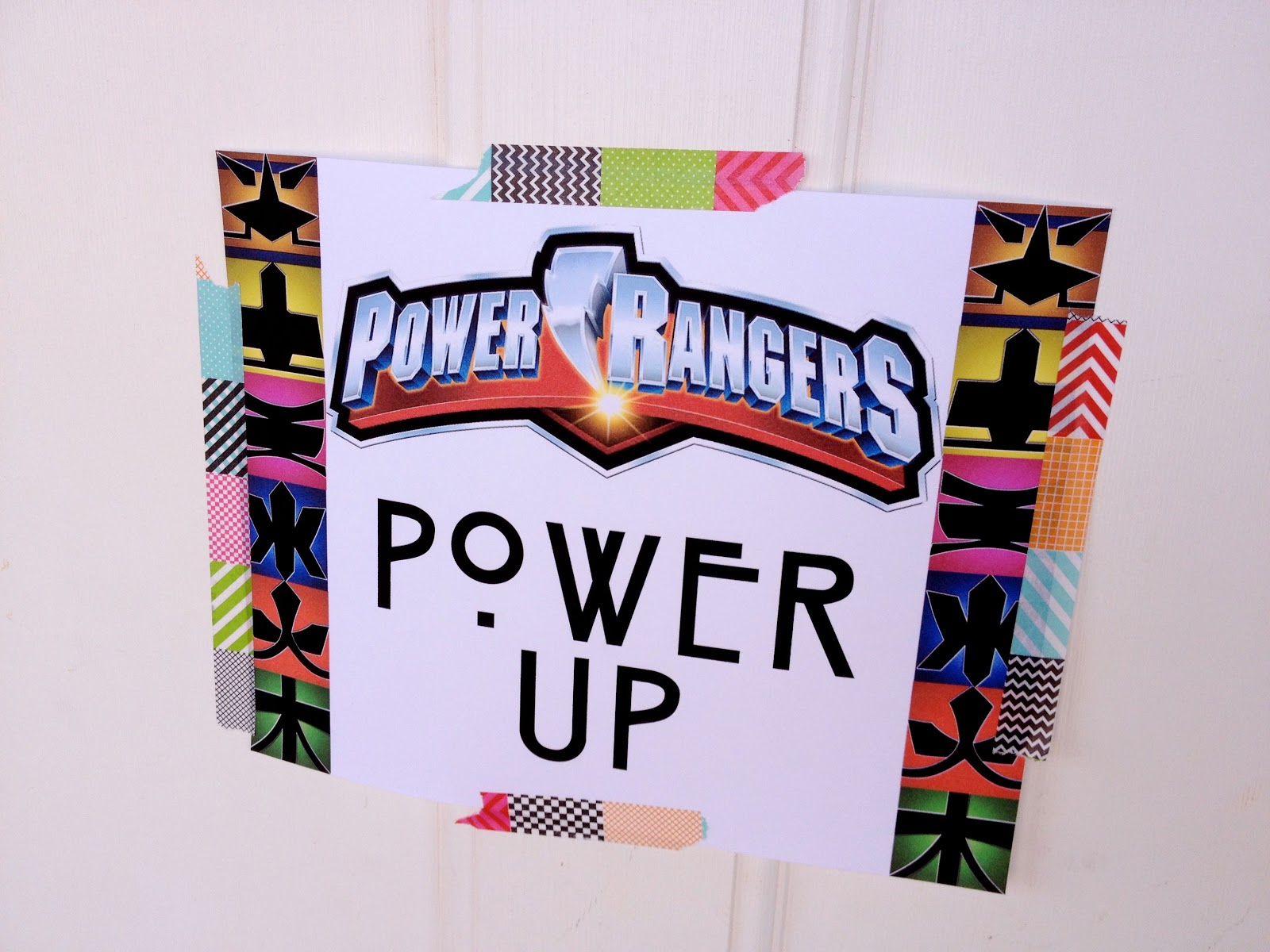 Larcie Bird: Power Ranger Birthday Party