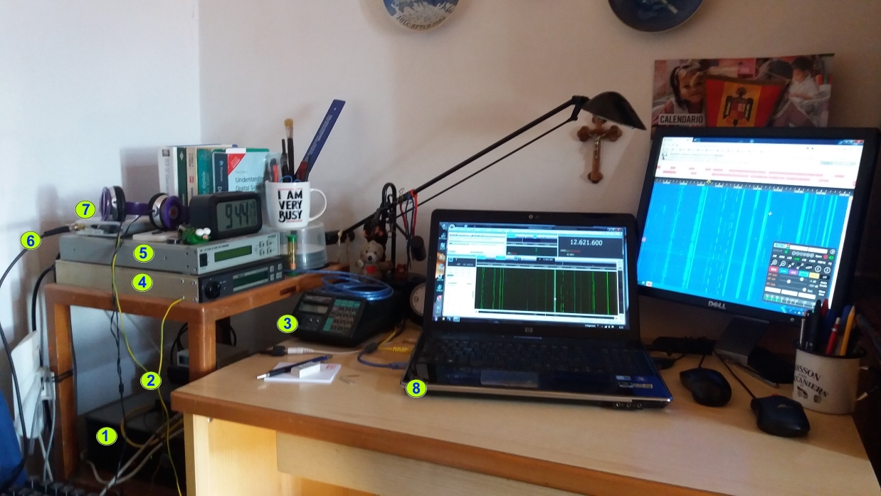 shack | diario SWL I5-56578 Antonio