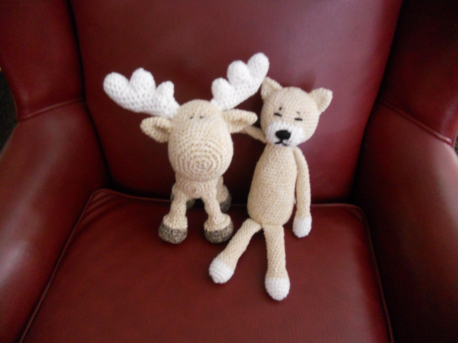 Crazy Daisy Quilts, Crafts and More: Moose Wayne and Tom