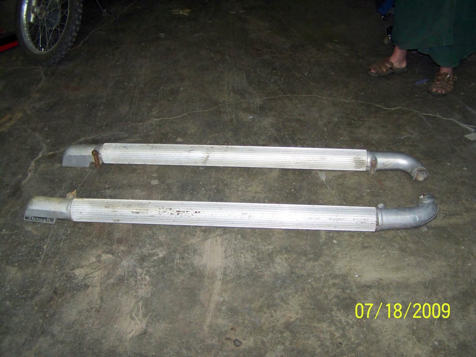 Corvette Brasil: Raridade: side pipes Thrush no Brasil!