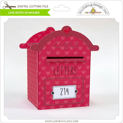 Doodlebug Design Inc Blog: LOVE NOTES TREAT MAILBOX | with Kathy