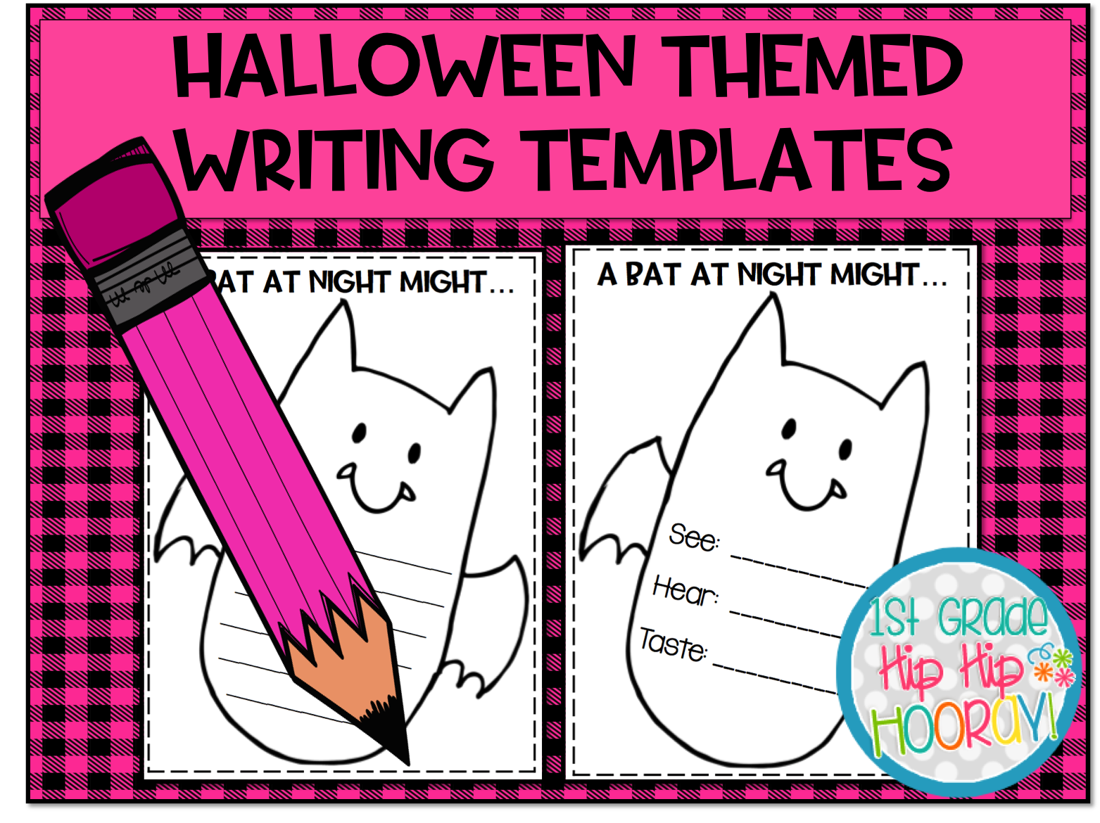 1st Grade Hip Hip Hooray Halloween Themed Writing Templates FREEBIE 1st-grade-hip-hip-hooray-halloween-themed-writing-templates-freebie