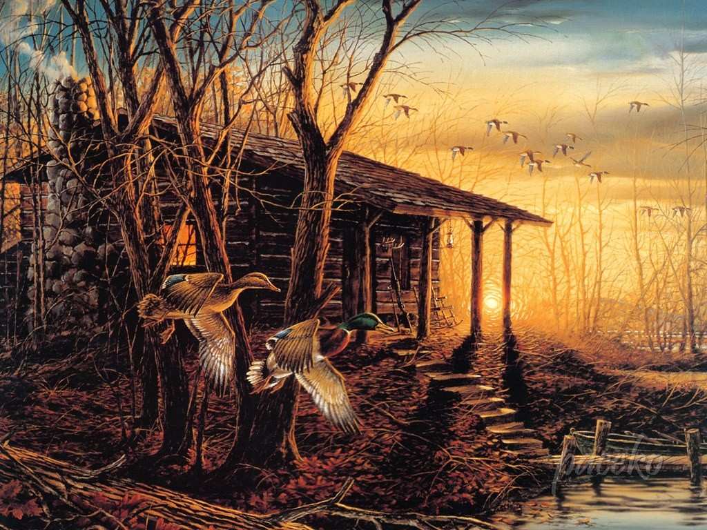 Terry Redlin Paintings Art Wallpaper