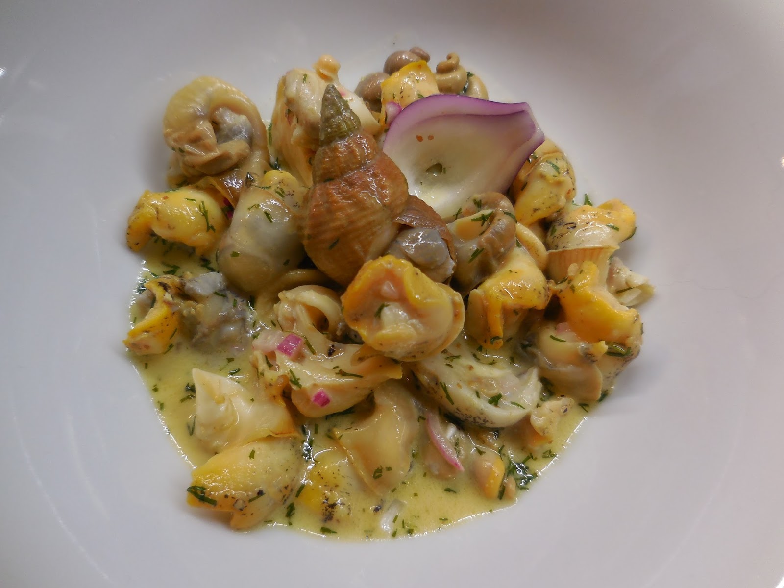 Cuisine de Line: BULOTS VINAIGRETTE