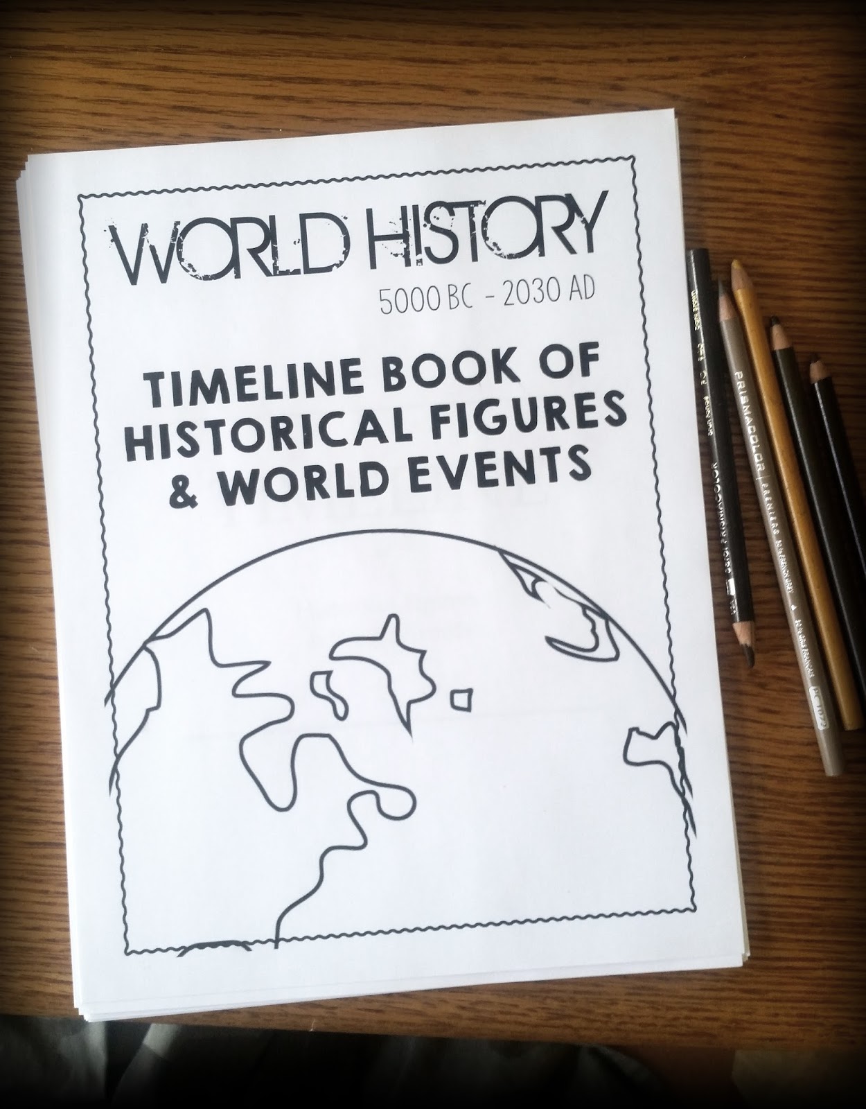 World History Binder Cover