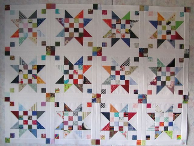 Alamosa Quilter: A Dozen Scrap Jar Stars