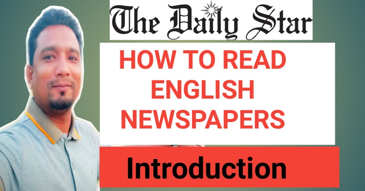 How to read English Newspaper (Introduction)
