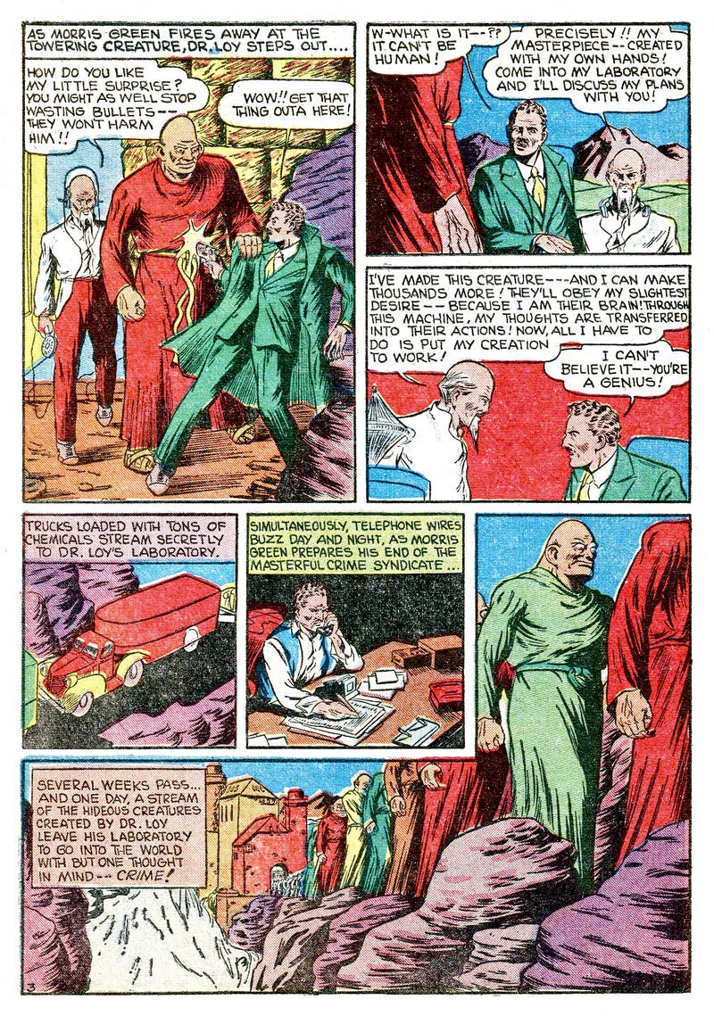 Pappy's Golden Age Comics Blogzine: Number 2403: The phantom Fantoman