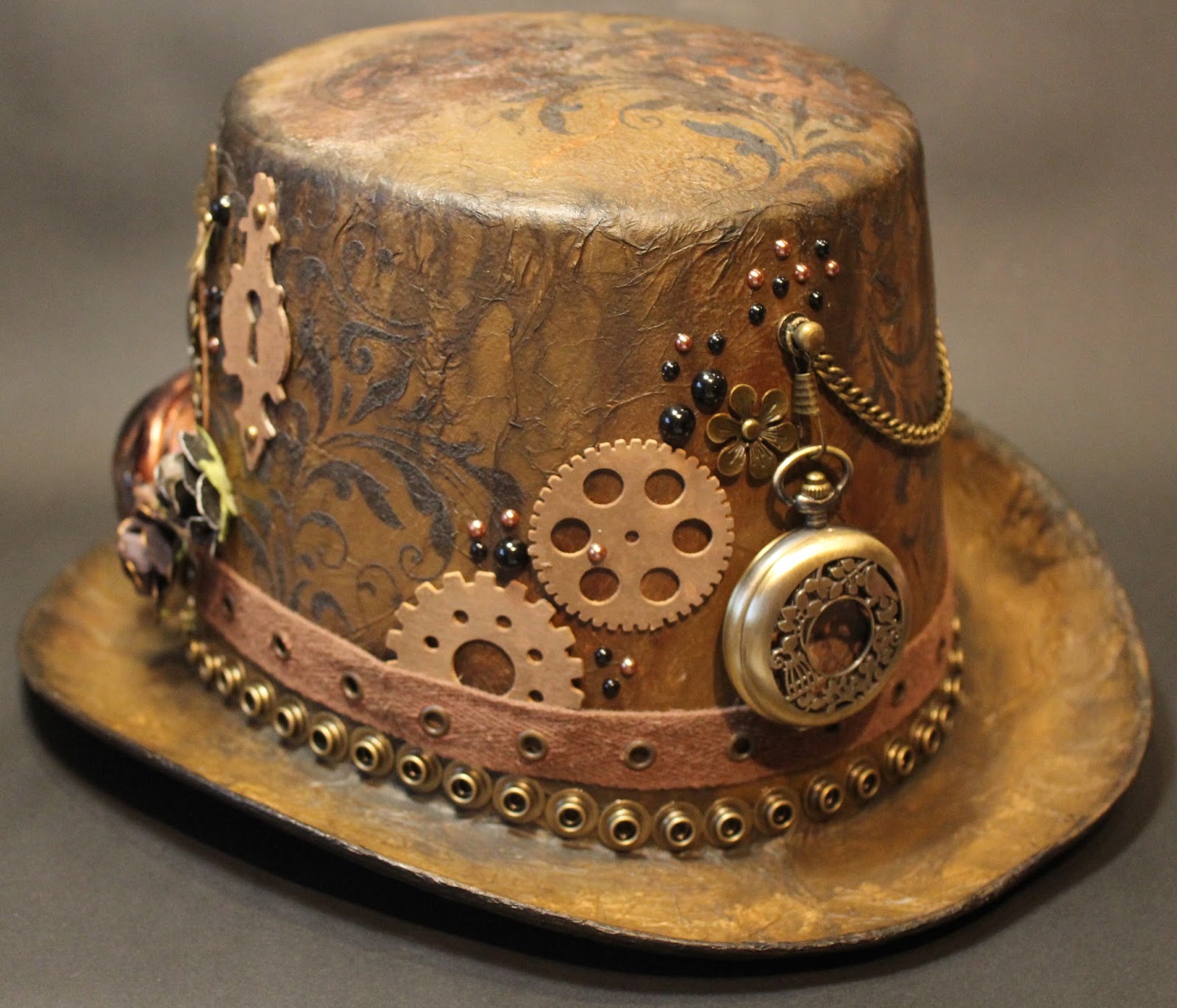 Bella's Creative Space: Another Steampunk Hat Tutorial with a Mad ...