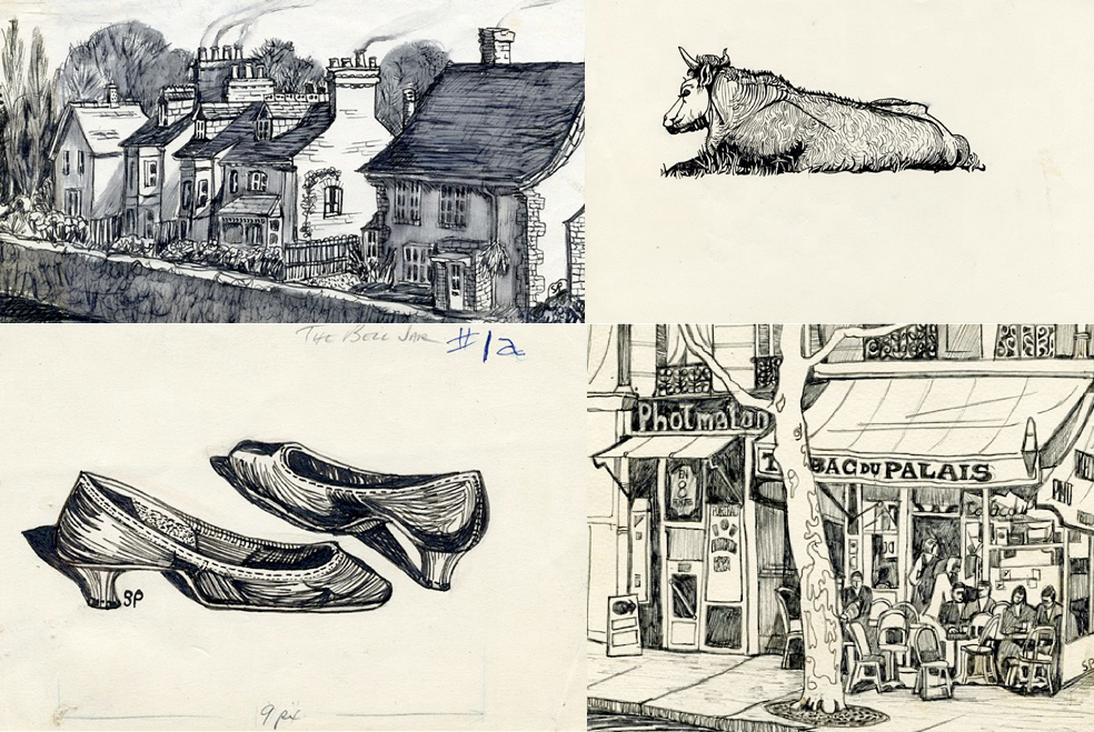 Un libro al día: Semana del arte #1: Sylvia Plath: Dibujos