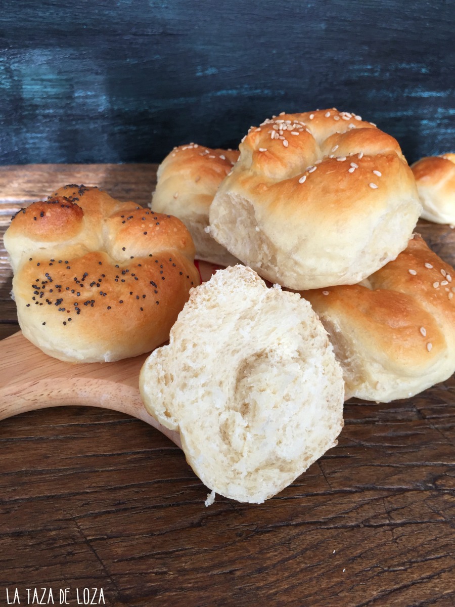 Kaiser Rolls - Pan de Viena | La Taza de Loza