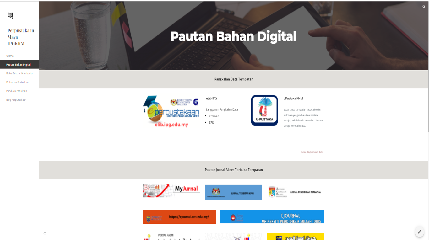 Perpustakaan IPG Kampus Raja Melewar: 2021