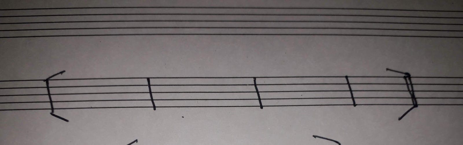Dotted Half Note or Dotted Minim Ties and Repeat Signs