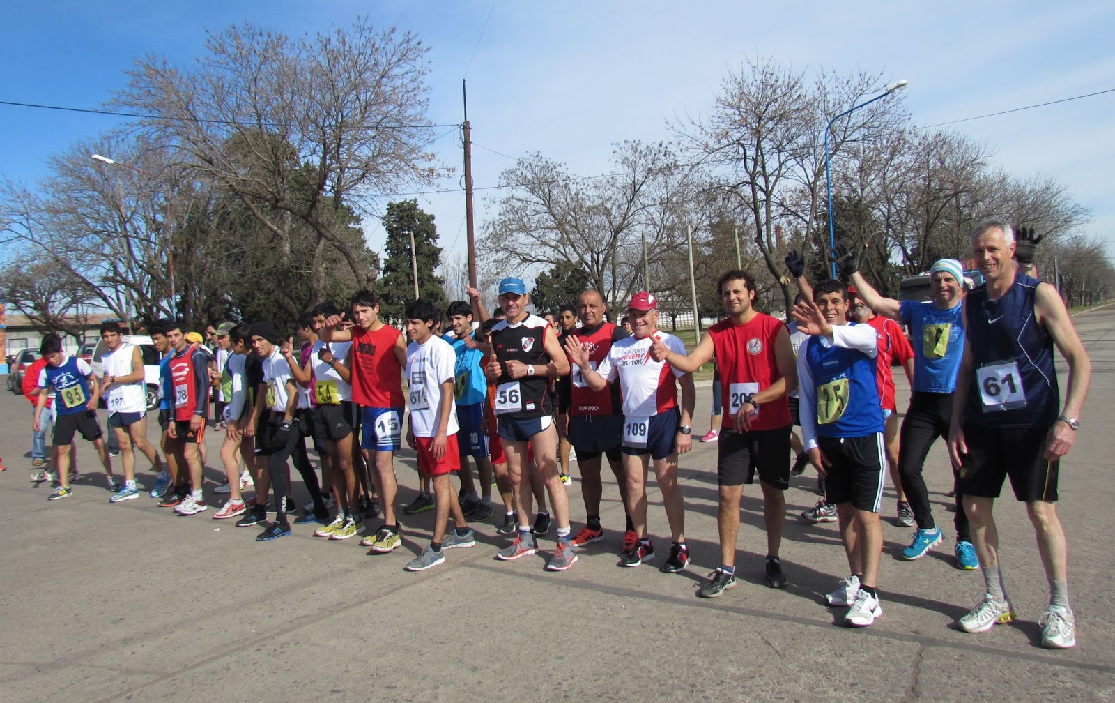 Círculo de Atletas de Gral. Villegas: 1º fecha LLEGAR A LA META