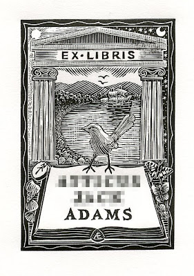 Andy English's Engraved Bookplates: Bookplates 51 - 60