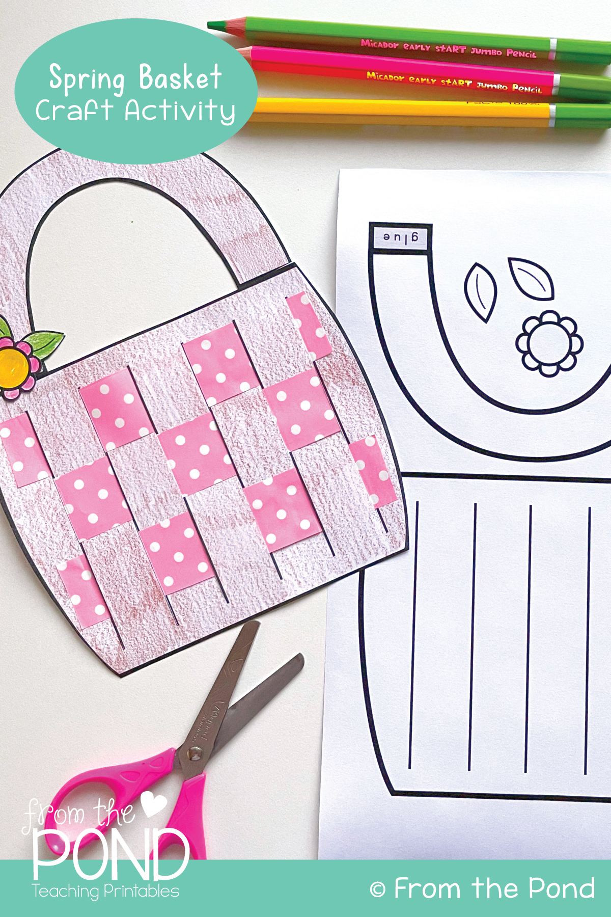 Spring Basket Craft | From the Pond