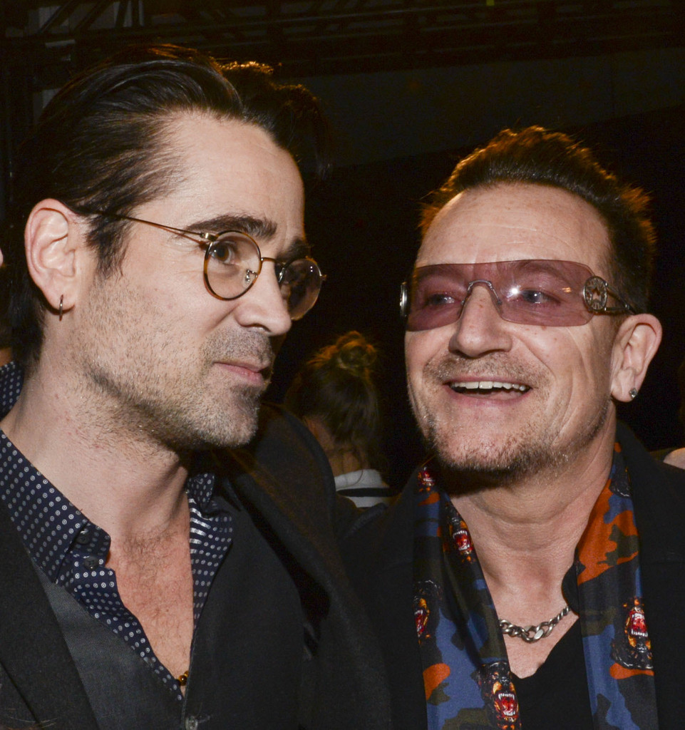 U2 Sombras e Árvores Altas - Blog: Colin Farrell e Bono possuem um gold ...