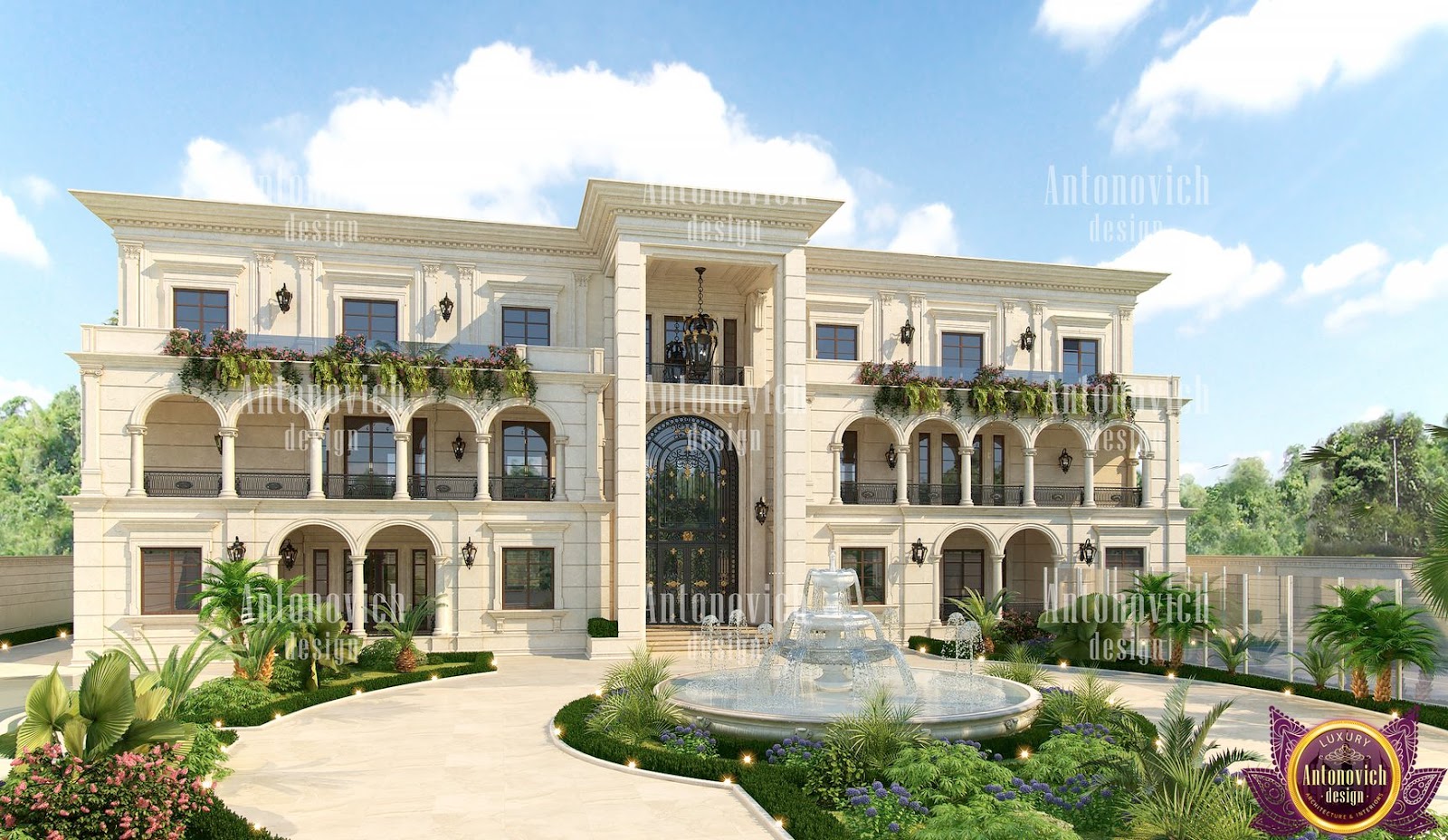 LUXURY ANTONOVICH DESIGN UAE: The house project of Katrina Antonovich
