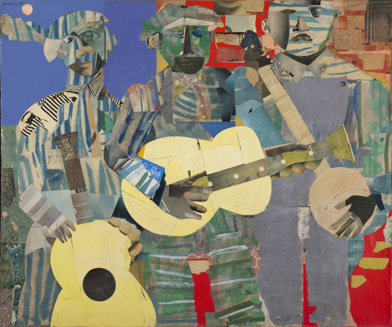 A arte de que gosto: Romare Bearden (neo expressionismo)