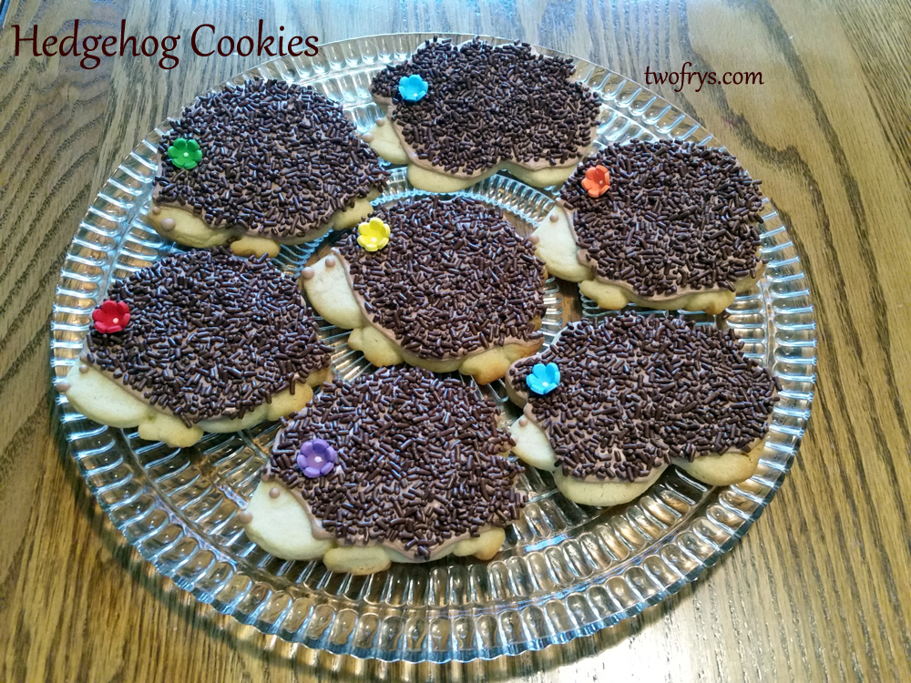 Two Frys: Hedgehog Cookies