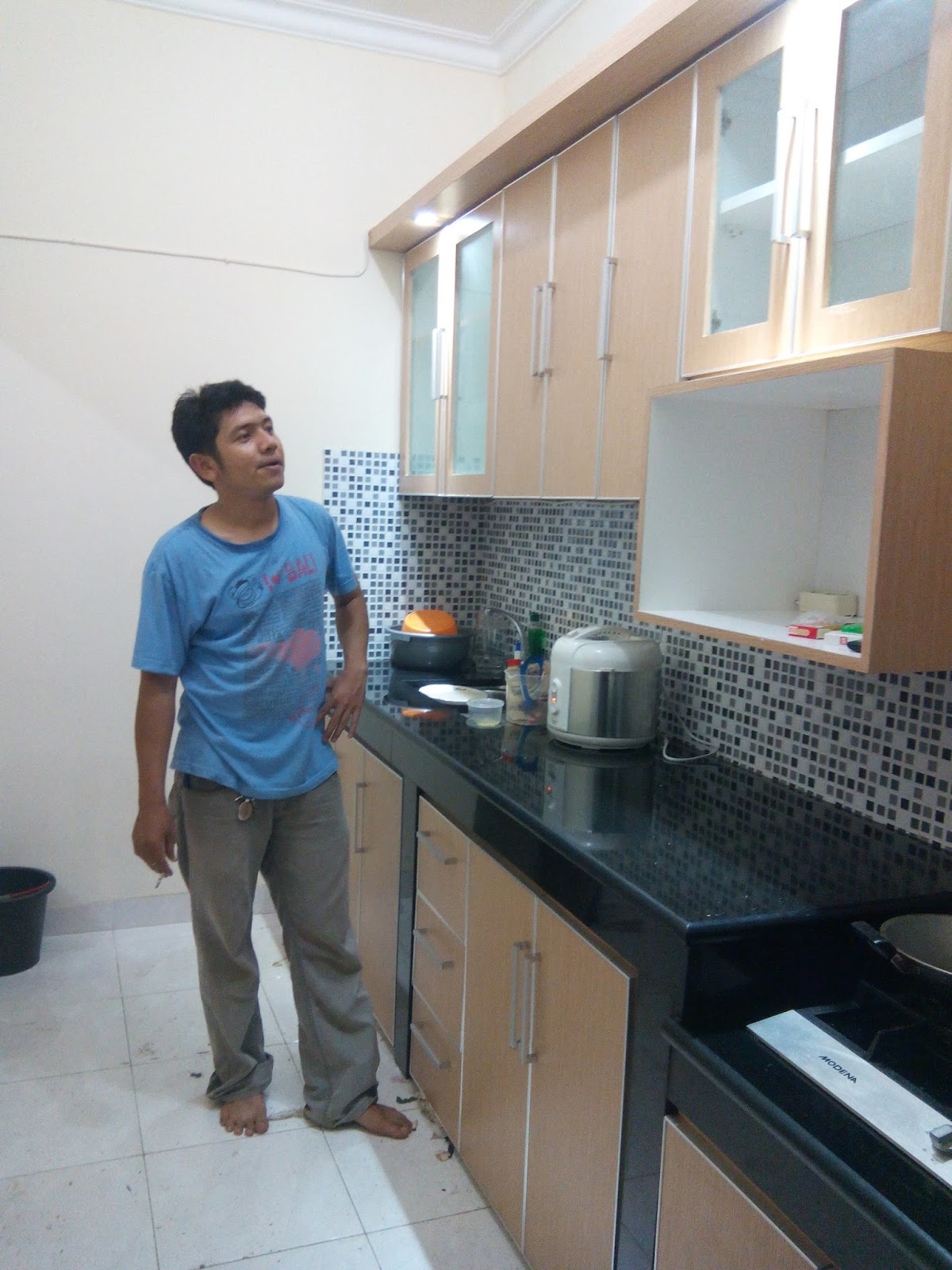 Kitchen Set Model Lurus | JASA PEMBUATAN KITCHEN SET DAN WARDROBE