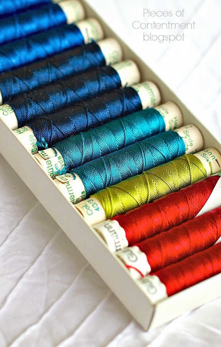 Pieces of Contentment: Silk Threads