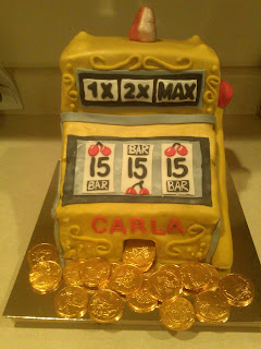 Cake It From Me: Slot machine cake