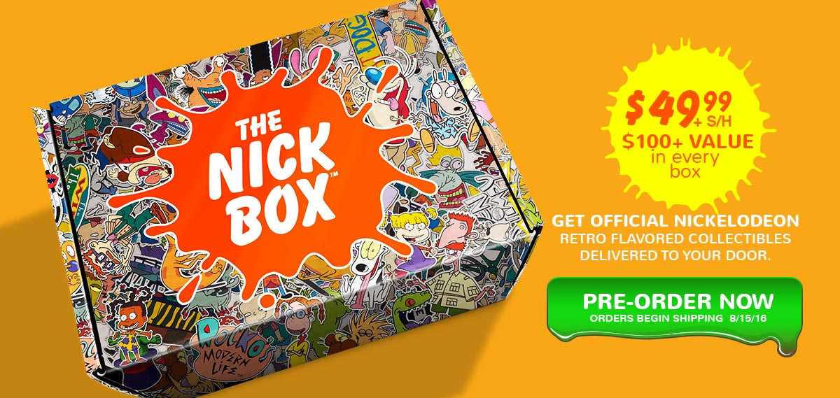 The Nickelodeon Subscription Box ~ SHOP PLUS