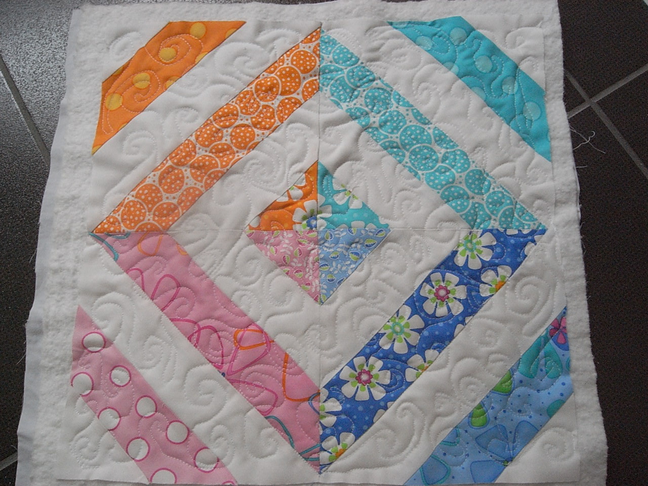 First Quilting Steps