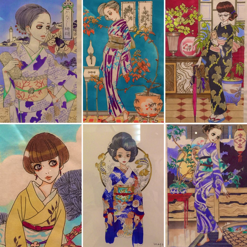 Fotos da exposição de Moyoco Anno que está aberta no Japão ~ Shoujo Café
