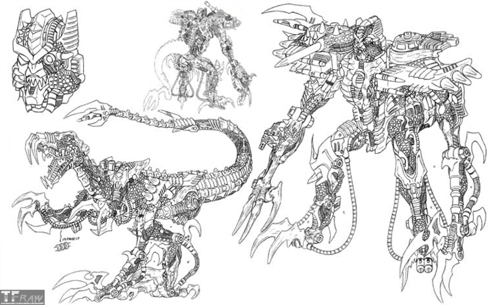 Beast Wars Character Designs